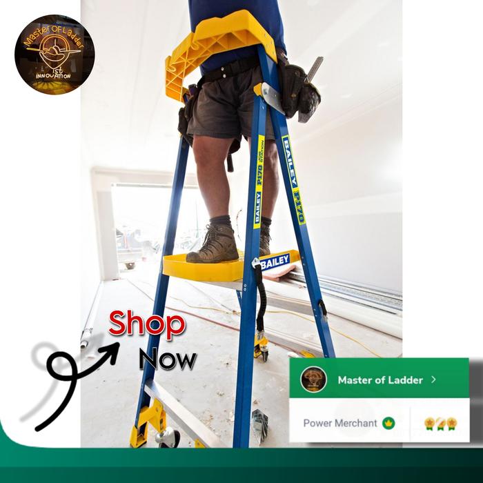 Jual Tangga Lipat Bailey LADDER PODIUM 3Feet Fiberglass Tangga 1 Meter ...