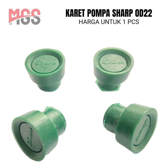 Jual Klep pompa sharp hijau - Karet pompa sharp tabung kecil - Kab ... Jual Klep pompa sharp hijau - Karet pompa sharp tabung kecil - Kab ...