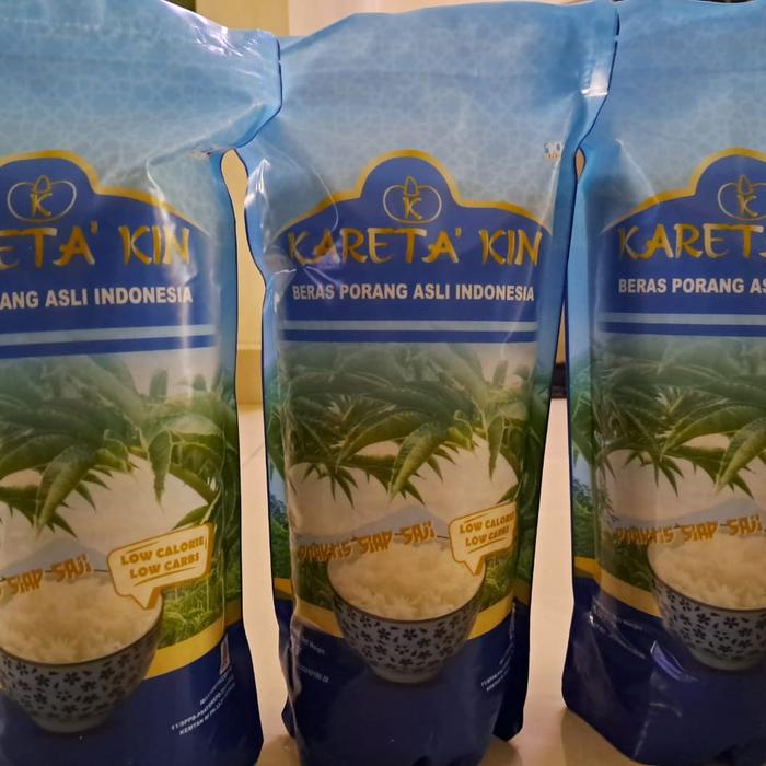 Jual Beras Porang Rendah Gula Karetakin Paket 3 x 1 Kg - Kab. Tangerang ...