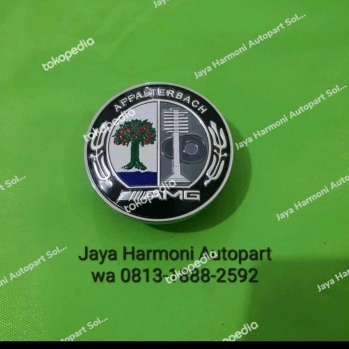 Jual Logo Kap Mesin Mercedes Benz AMG 50MM ORI / Logo Kap Depan Mercy ...