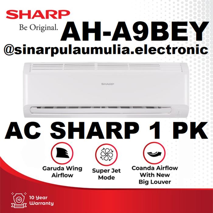 Jual Sharp AC Garuda Series 1 PK - AH-A9BEY / AHA9BEY AH A 9 BEY AHA 9BEY - Kota Pontianak ...