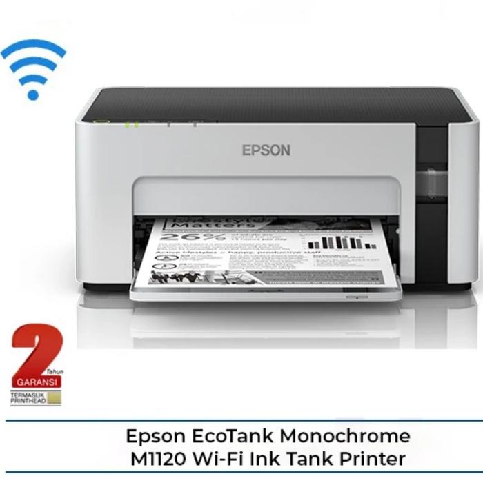 Jual Printer Epson EcoTank Monochrome M1120 Wi-Fi Ink Tank Printer ...