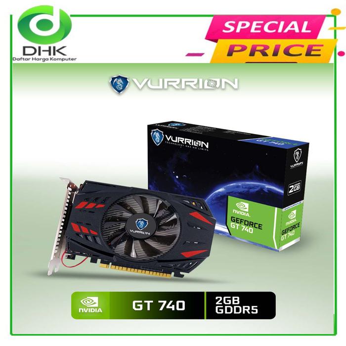 Jual VGA VURRION NVIDIA GT 740 2GB GDDR5 128 bit - Jakarta Pusat ...