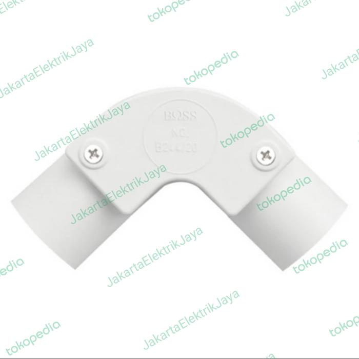 Jual Elbow PVC BOSS 20mm Putih - Jakarta Pusat - JakartaElektrikJaya ...