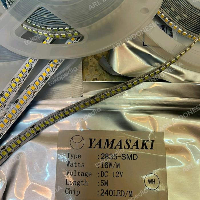 Jual strip led Yamasaki 2835 240Led 12v 3000k 6500k 4000k - Jakarta Pusat - ARL INDONESIA ...