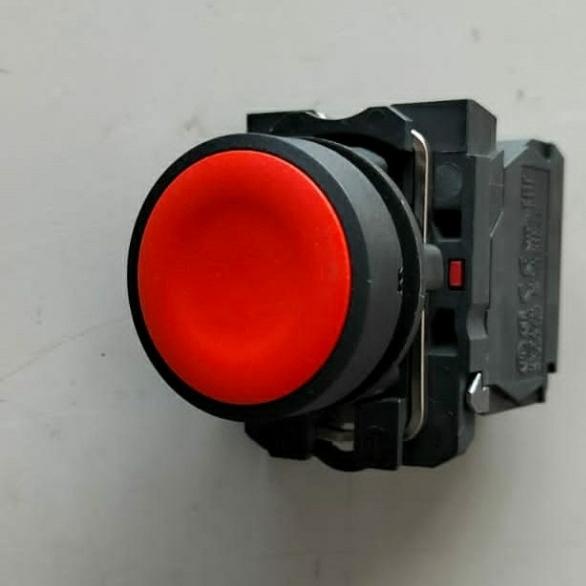 Jual Push Button Modular 22mm Schneider Merah XB5AA42 1NC Flush XB5 ...