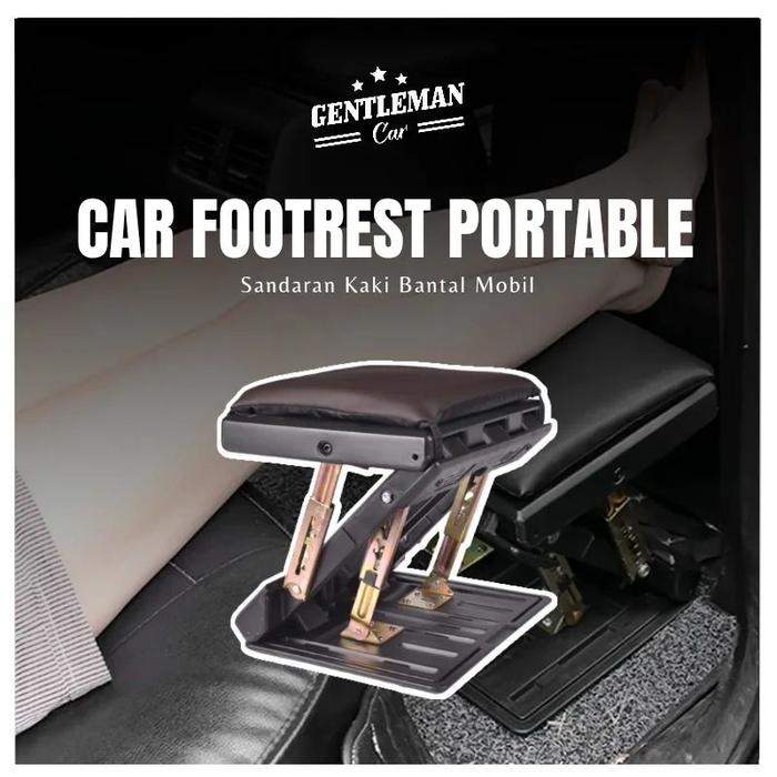 Promo Car Footrest Portable Sandaran Tatakan Kaki Bantal Mobil Foot ...