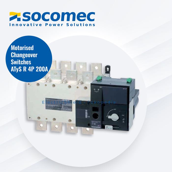 Jual Change Over Switch SOCOMEC ATyS R 4P 200A - Jakarta Pusat - ElectricShield | Tokopedia