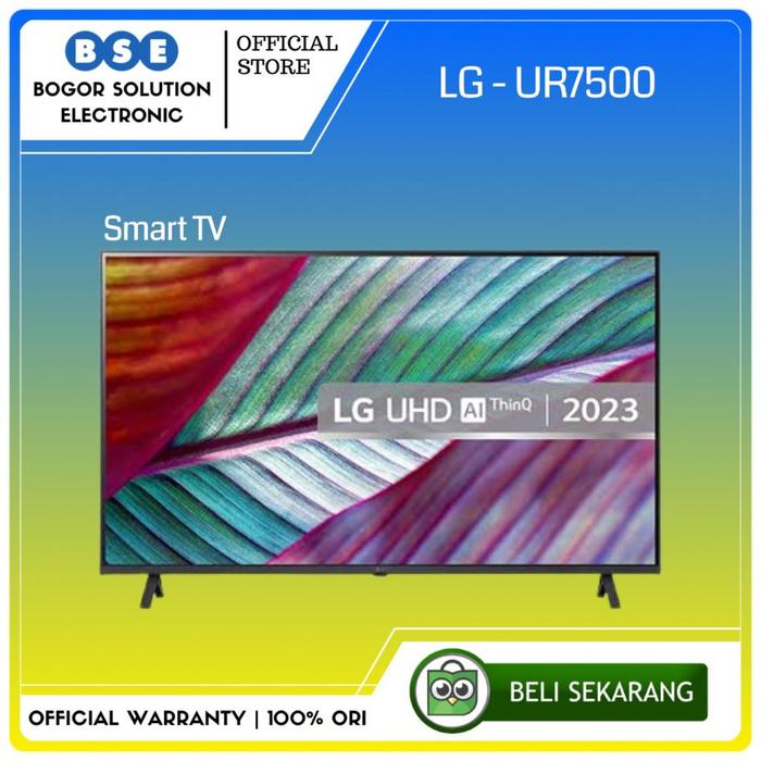 Promo LG 50UR7500PSC 50 Inch 4K Smart TV LG 50UR7500 Pengganti 50UQ7500 ...