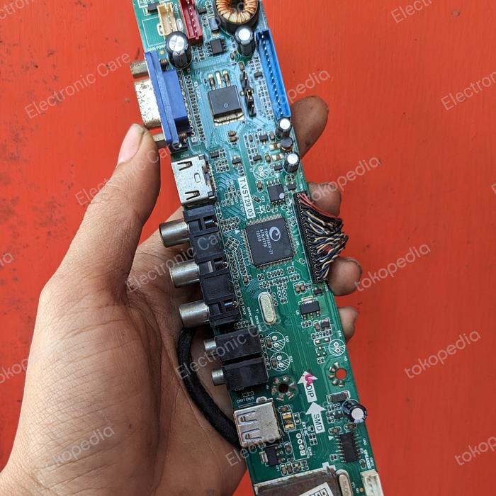 Jual Mainboard MB Power Supply PSU TV LED Votre Ichiko S1958 - Tombol ...