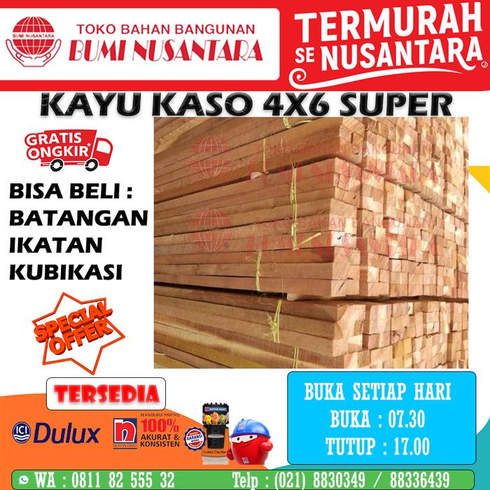 Jual Kayu Kaso 4x6 IKATAN SUPER USUK 4X6 KAYU RANGKA 4X6 KAYU BATANGAN ...
