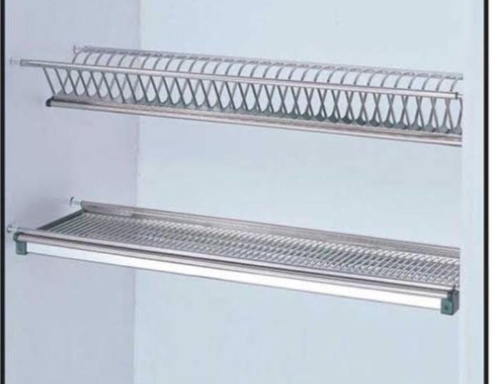 Jual rak piring HUBEN 100cm / rak piring atas stainless 100cm - Jakarta ...