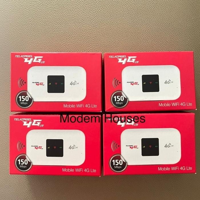 Jual MODEM WIFI TELKOMSEL 4G LTE UNCLOCK ALL OPERATOR MIFI FREE KARTU ...