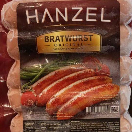 Jual hanzel sosis bratwurst sausage original 360gr - Jakarta Pusat ...