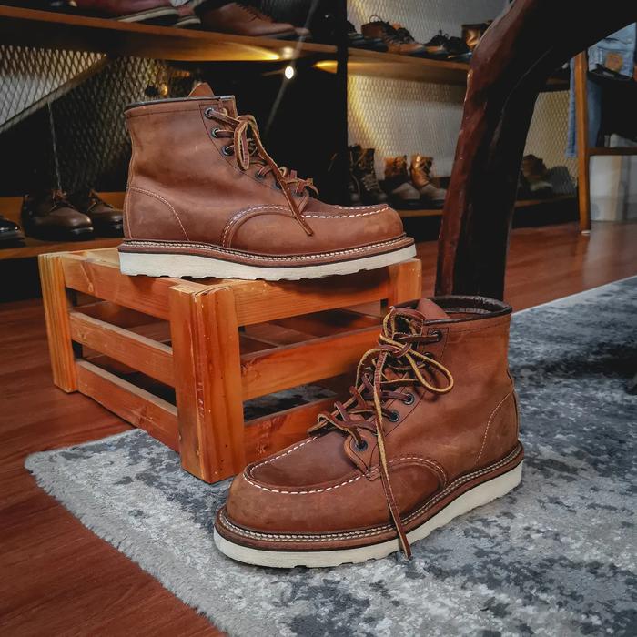 Jual Redwing Classic Moc 1907 Copper Rough Tough Original Authentic USA ...