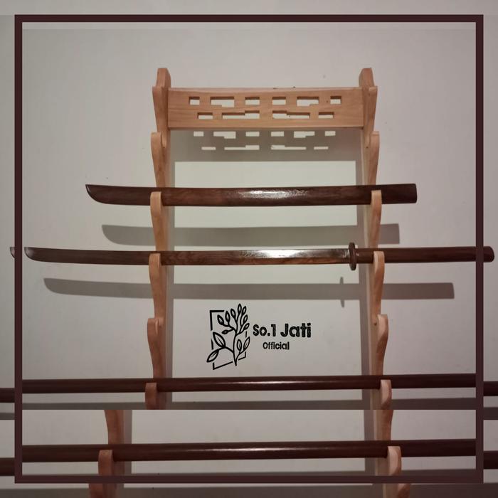 Jual Pedang Kayu Samurai Katana + Sarung - Kab. Jepara - Sowan Jati ...