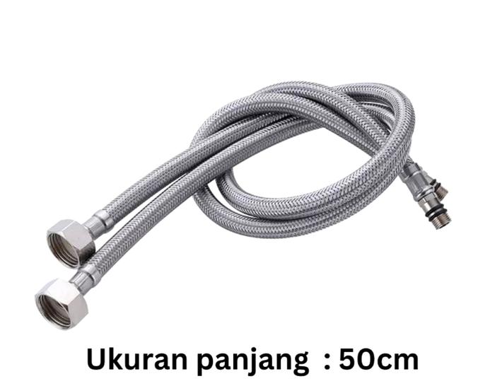 Jual Slang Fleksibel Panas Dingin 50 cm untuk Kran Mixer / Selang Air ...