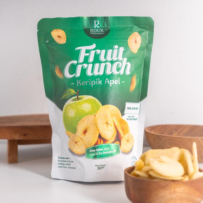 Promo FRUIT CRUNCH Keripik Buah Apel 50g Premium Renyah Sehat Healthy ...