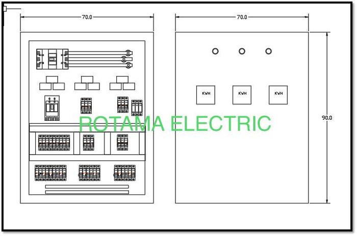 Jual PANEL DISTRIBUSI PANEL KWH 3PHASE PANEL LISTRIK 3PHASE REQ Bp ...