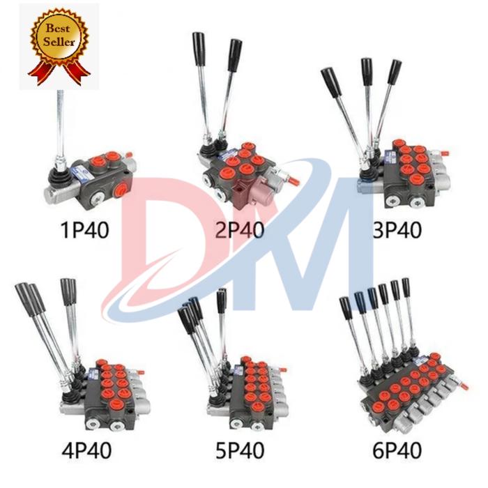 Jual DP40/HAND VALVE/HAND CONTROL VALVE HIDROLIK/5 STIK/PORT 3/8"INCH ...