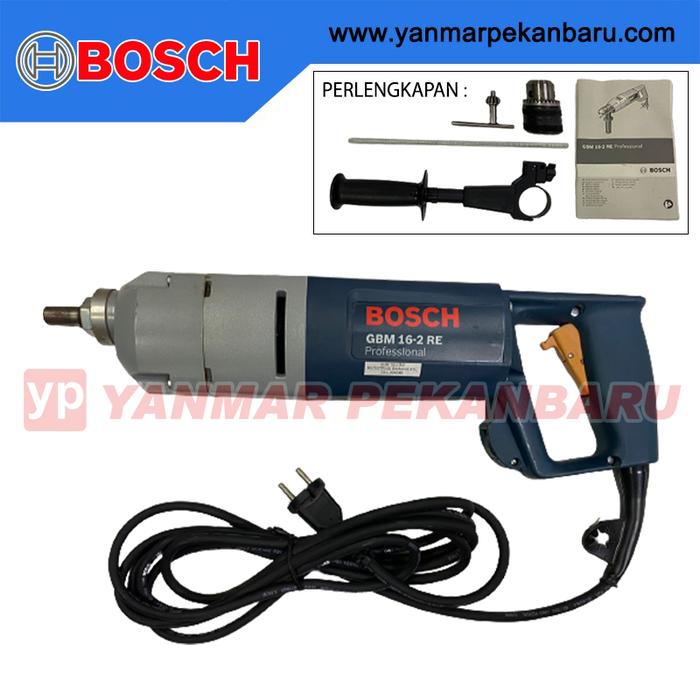 Jual Mesin Bor Tangan Listrik Kayu & Besi 16mm Drill BOSCH GBM 16-2 RE ...