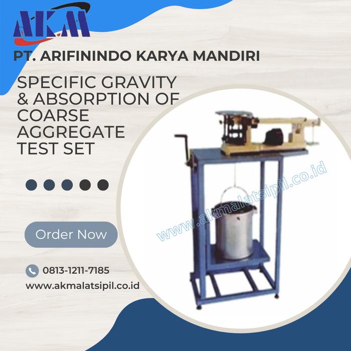 Jual SPECIFIC GRAVITY & ABSORPTION OF COARSE AGGREGATE TEST SET - Kab ...