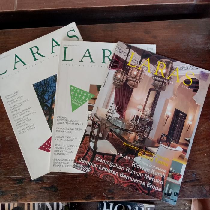 Jual buku majalah interior dan arsitektur Laras - Kab. Malang ...