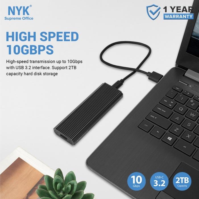 Jual Nyk Casing Ssd Nvme M.2 Enclosure Hardisk Dual Protocol S3 Di ...