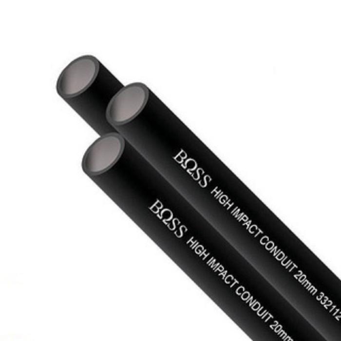 Jual Pipa Conduit Boss / Pipa Listrik Boss / Pipa Boss 20mm Hitam ...