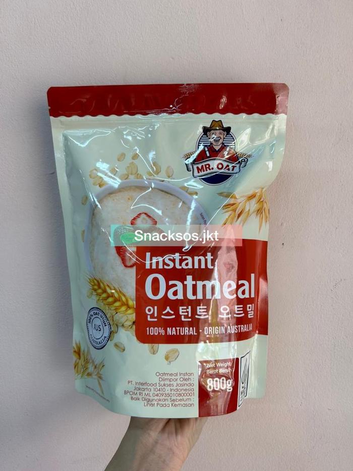Jual [PACK] MR OAT ROLLED OATS / QUICK COOK OATMEAL / INSTANT OATMEAL ...