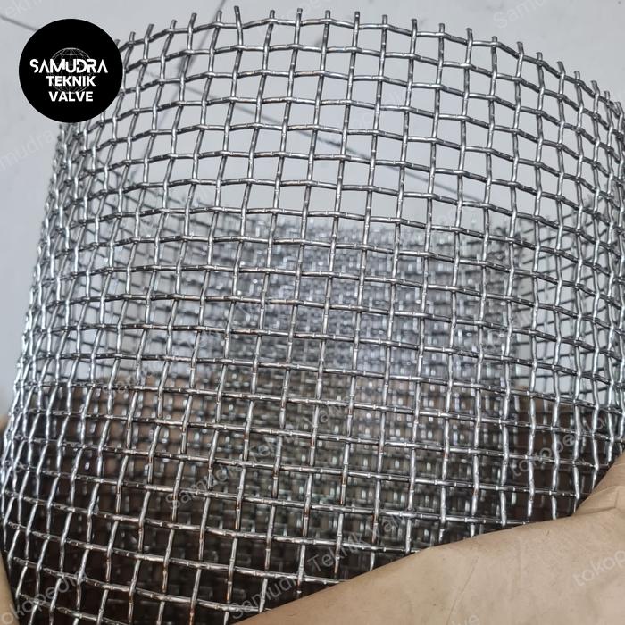 Jual KAWAT MESH SARINGAN WIREMESH 8MM x 2MM x 10meter SS304 ASLI ...