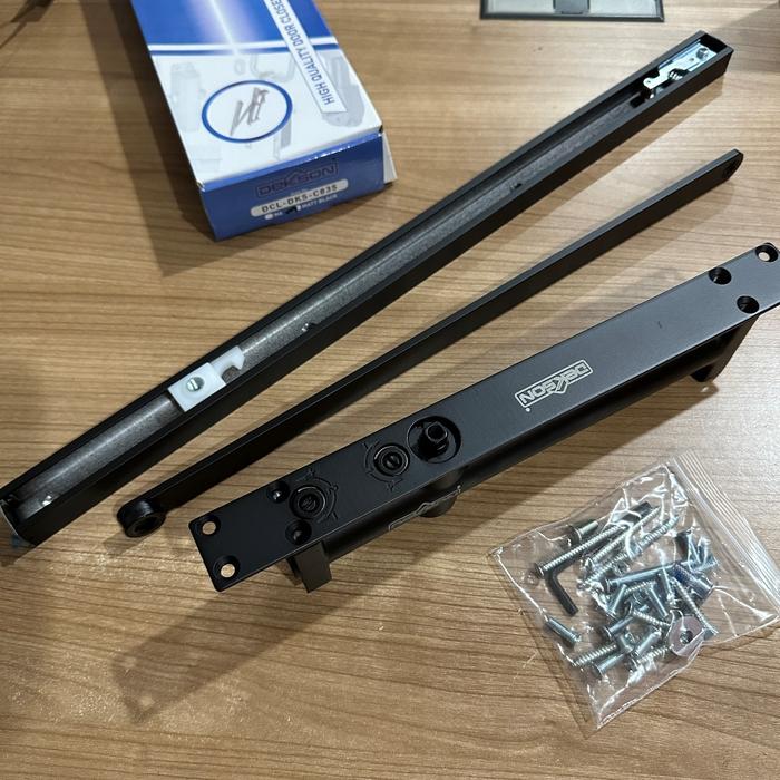 Jual DOOR CLOSER CONCEALED DEKKSON DCL C835 MATT BLACK HIDDEN DOOR ...
