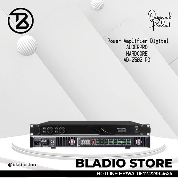 Jual Power Amplifier DIGITAL AUDERPRO AD-2502PD / 2 CHANNEL / 250 WATT ...