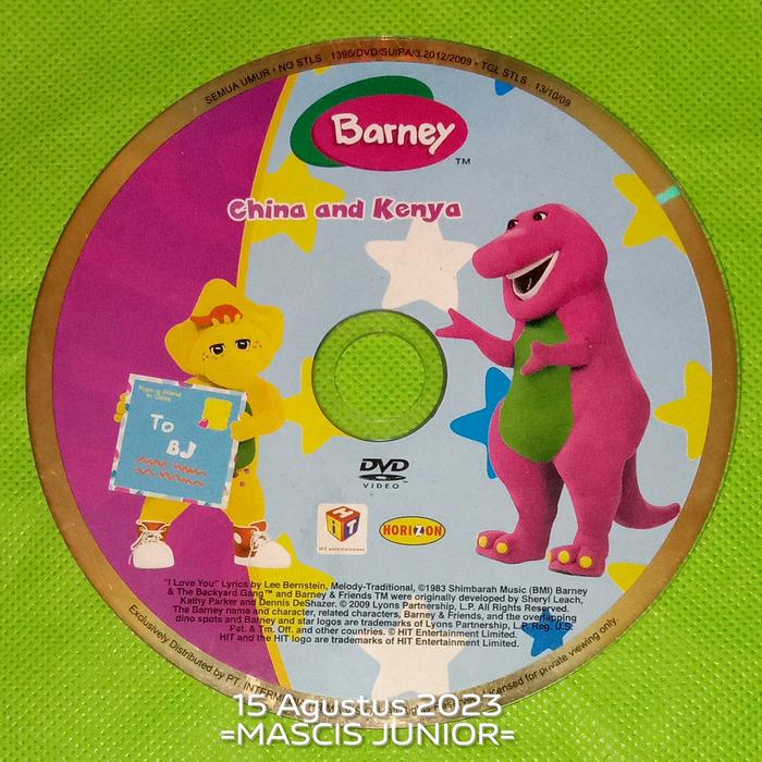 Jual DVD VCD BARNEY - TANPA COVER - VCD I KNOW ABC - Jakarta Utara ...