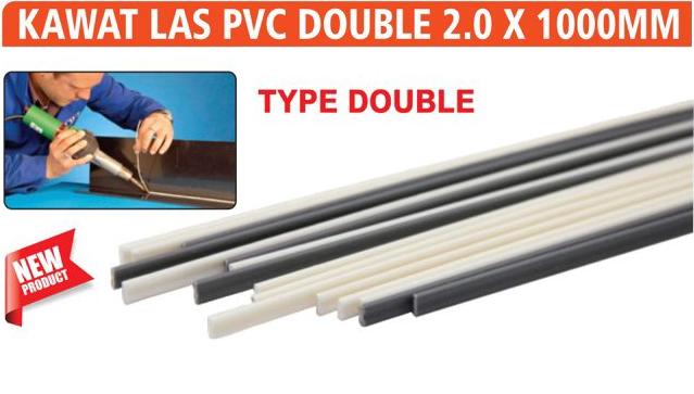 Jual (SATUAN) Kawat Las PVC Double 2.0x1000mm ALDO SATUAN Plastik ...