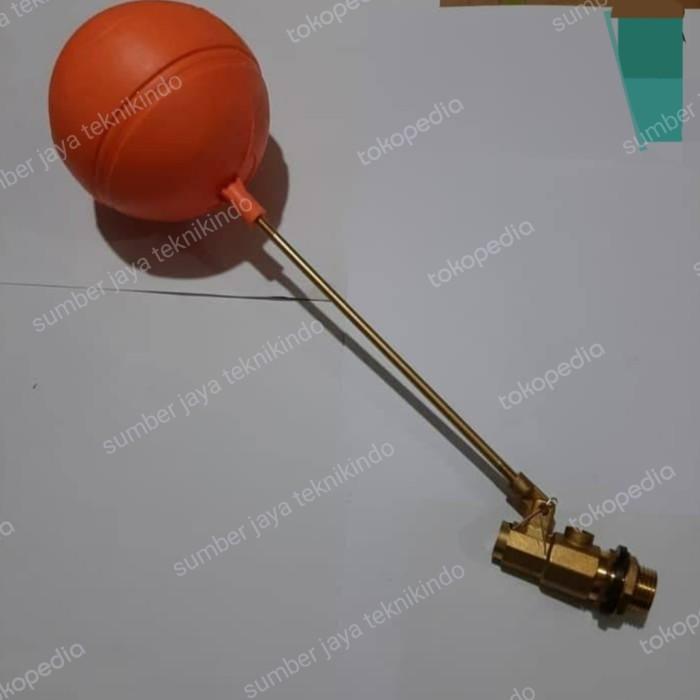 Jual Pelampung tangki / Floating valve kuningan drat 11/4"inch ...
