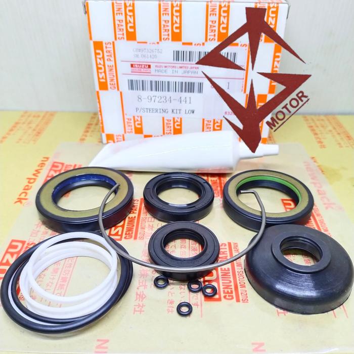 Jual SEAL RACK STERING ATAU SEAL KIT POWER STERING BAWAH ISUZU DMAX D ...