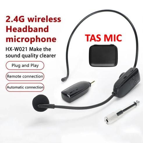 Jual Microphone Mic Clip On Wireless Bando Call Center Headset Imam ...