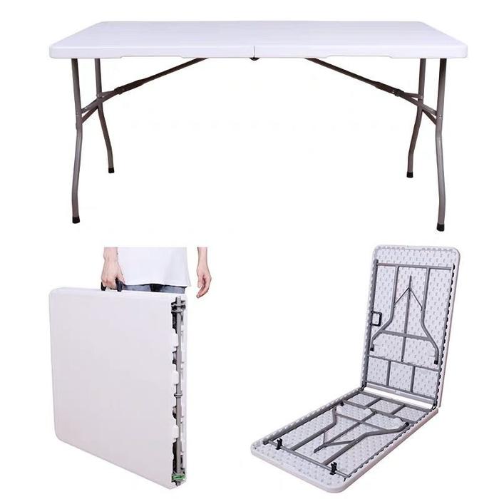Jual Meja Lipat Fiber / Folding Table / Meja Cafe /Meja Makan Camping ...