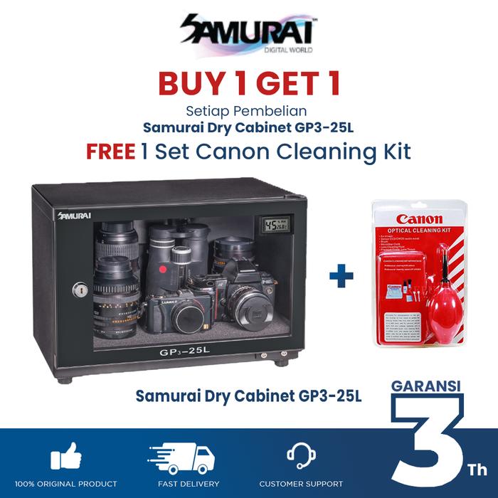 Jual Perawatan Kamera Samurai Dry Box Kamera Gp3-25l Dry Box Cabinet Di ...