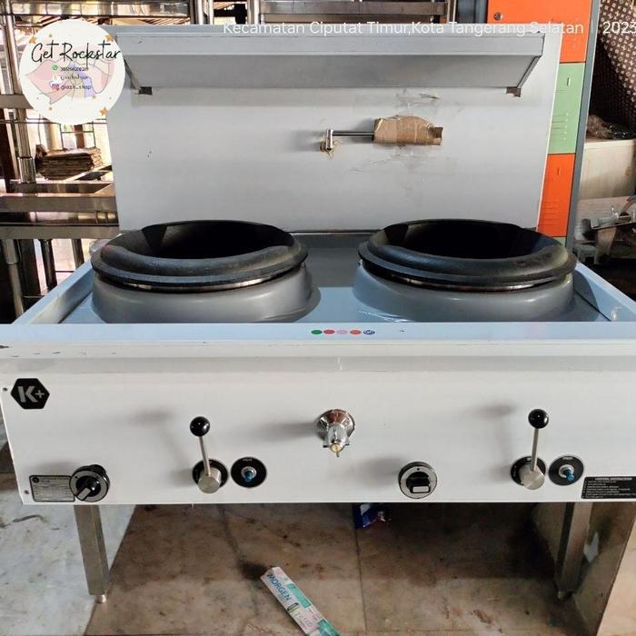 Jual kompor 2 tungku buat masak restoran dan catering harga murah aja ...