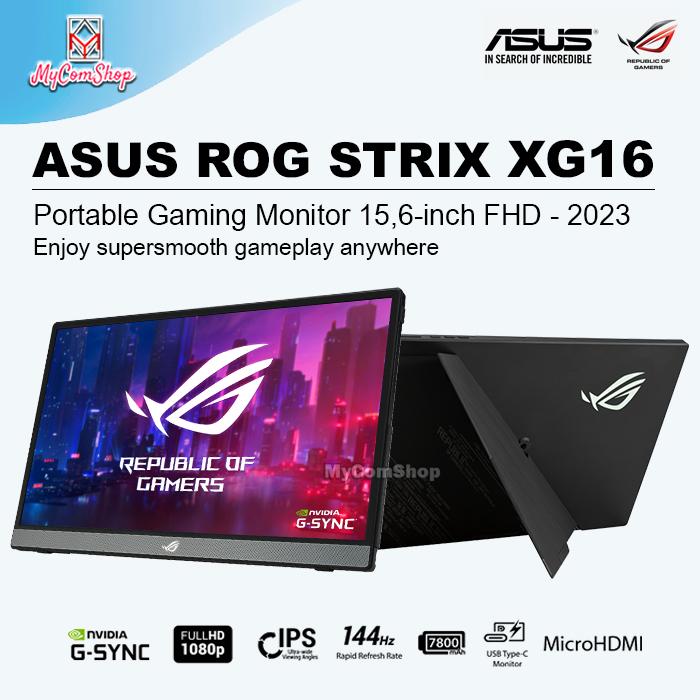 Jual ASUS ROG STRIX XG16 PORTABLE GAMING MONITOR 15,6-INCH FHD IPS ...