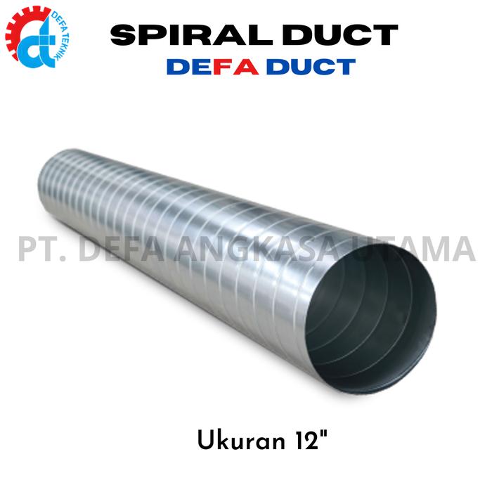 Jual Spiral Duct / Ducting Spiral BJLS 12" (1 meter) - Jakarta Timur ...