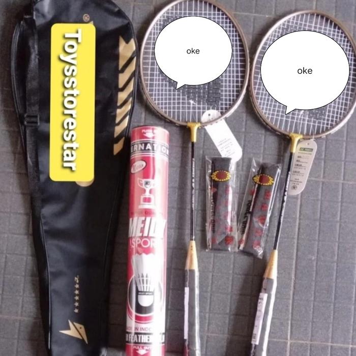 Jual raket badminton paket komplit set lengkap - Kota Tangerang Selatan ...
