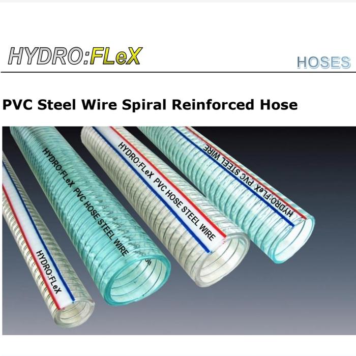 Jual Spring Hose Selang PVC Selang Bening Spiral Kawat ukuran 1" - Kota ...