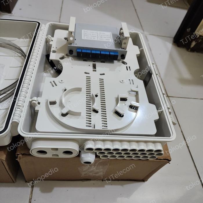 Jual ODP 24 core Double Lock 3 Lubang Model PAZ - LENGKAP BOX 1:8 ...
