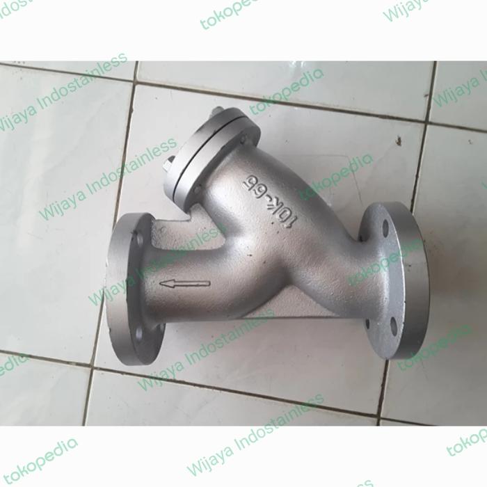 Jual Y Strainer Flange JIS 10K Stainless SS 304 1" inch SS304 DN25 - Jakarta Barat - Wijaya ...