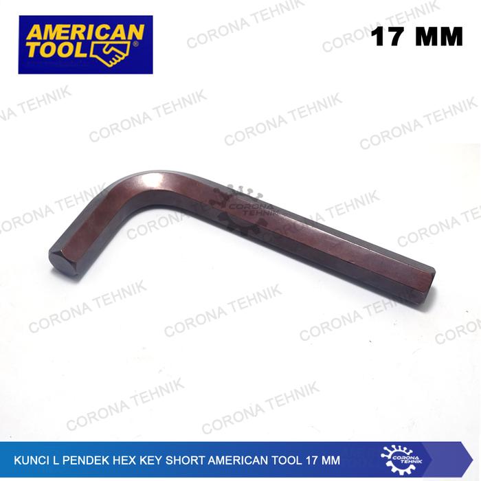 Jual Kunci L Pendek Hex Key Short American Tool - 17 mm - Jakarta Barat ...