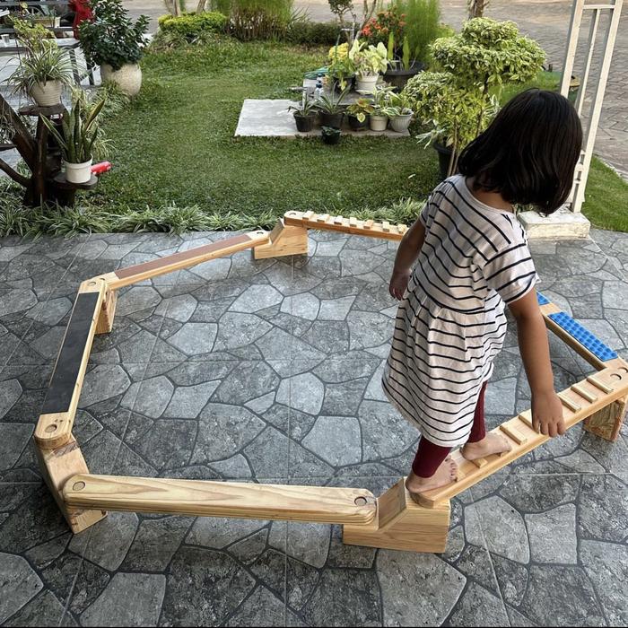 Jual Balance beam sensory path naik turun pertama di Indonesia ...