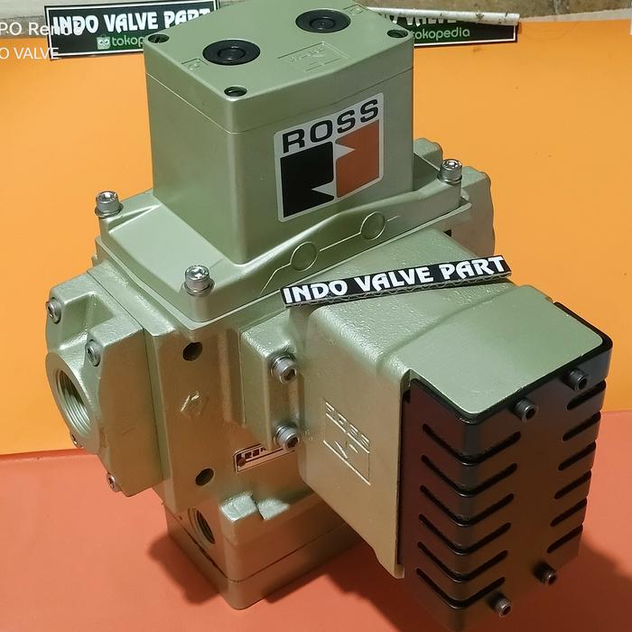 Jual solenoid Valve ROSS J3573A6164 dobel coil 1 inch 110v AC - Kota ...